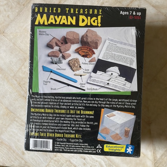 Toys | Buried Treasure Mayan Dig Ages 7 Up | Poshmark
